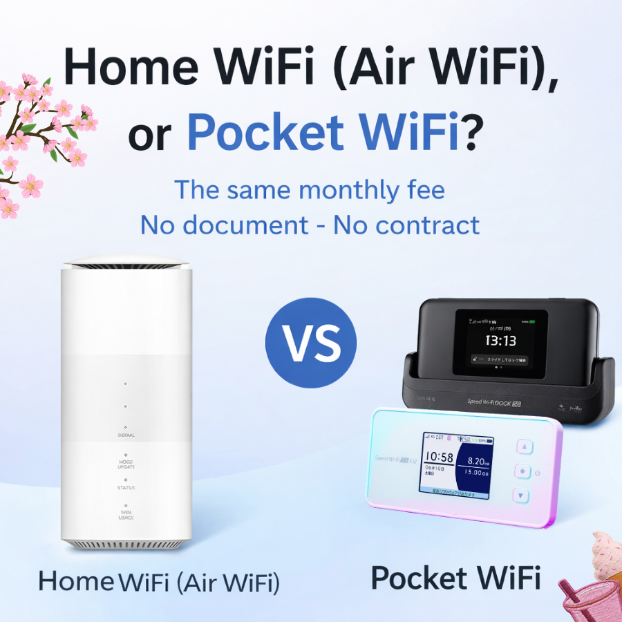 Home wifi Air Wifi router, or pocket wifi